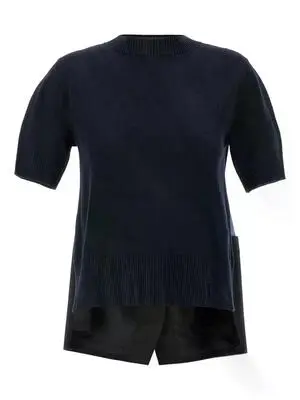 Sacai Patchwork Short-sleeved T-shirt