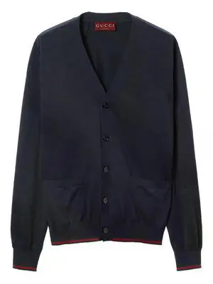 Gucci Cuffed Cardigans For Men