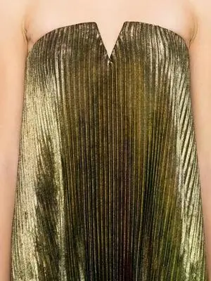 L'IDEE Pleated Gown