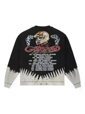 GODSPEED Graphic Long Sleeve Sweater - Black