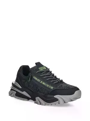 Versace Textured Sneakers