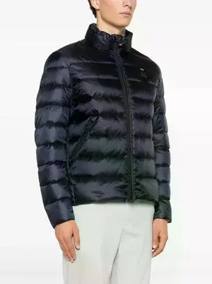 BLAUER. Quilted Puffer Jacket - Blue