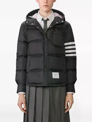 Thom Browne 4-bar Ripstop Jacket - Grey