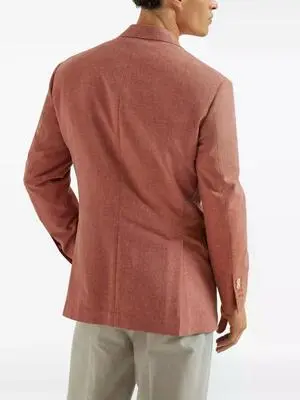 Brunello Cucinelli Double-breasted Blazer - Orange