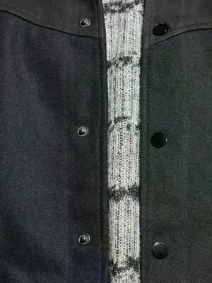 ALLSAINTS Leather Panelled Jacket