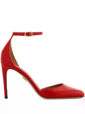FERRAGAMO Patent Leather Stiletto Heel Pumps