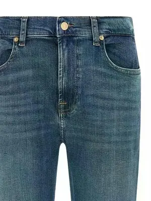 7 For All Mankind Turn-up Hem Jeans