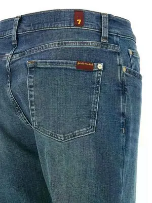 7 For All Mankind Turn-up Hem Jeans