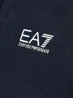 EA7 Zip-fastening Striped Jacket