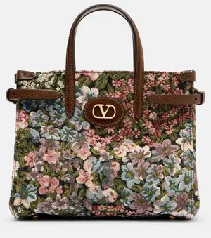 Valentino Garavani Antibes Small Floral Top-handle Bag