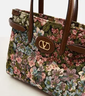 Valentino Garavani Antibes Small Floral Top-handle Bag