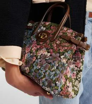 Valentino Garavani Antibes Small Floral Top-handle Bag
