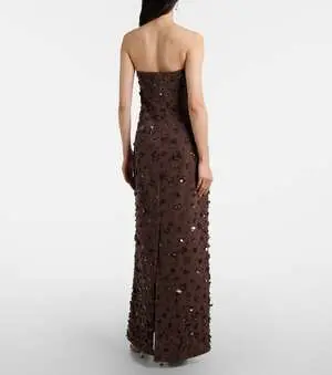 Simkhai Serafina Embellished Bustier Gown