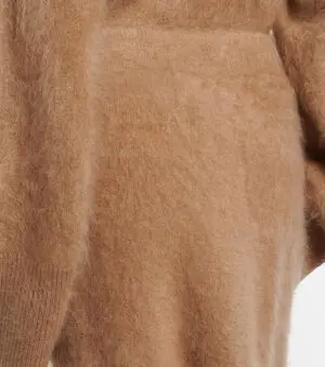 LISA YANG Asta Cashmere Maxi Skirt - Brown