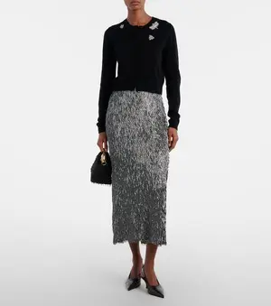 Erdem Embellished Cardigan