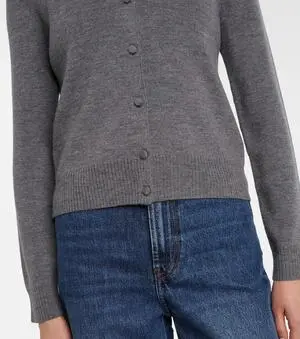 Veronica Beard Daro Embellished Wool Cardigan