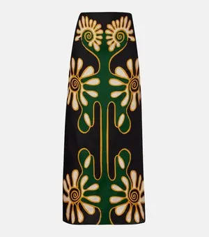 Cala De La Cruz Printed Skirts
