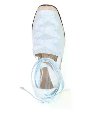 Stella McCartney Ribbon-detail Platform Espadrilles