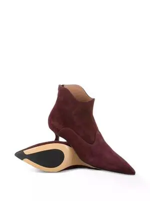 TASSINARI Pointed-toe Ankle Boots - Red