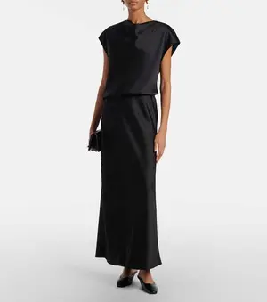 Vince Draped Maxi Dress