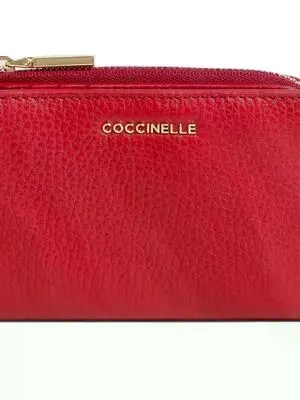 COCCINELLE Zip-up Wallet - Red