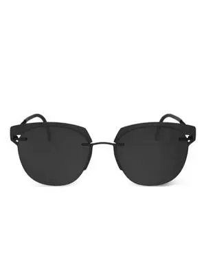 SILHOUETTE Oval-frame Sunglasses