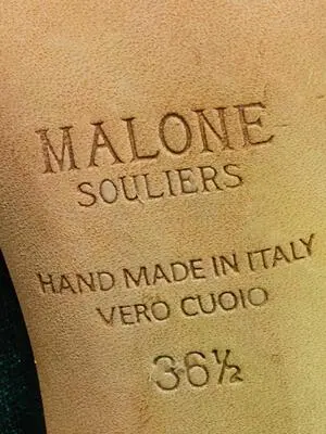 MALONE SOULIERS Eula Velvet Block-heel Boots