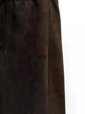 Fear Of God Relaxed Fit Suede-effect Drawstring Shorts