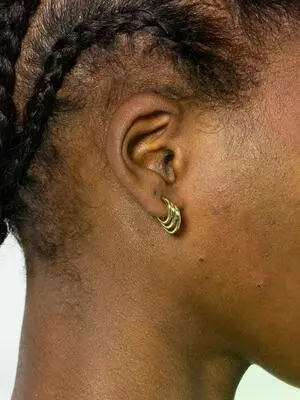 SHAUN LEANE Bound Hoop Single Earring - Gold