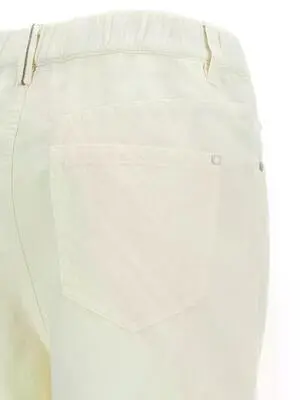 Brunello Cucinelli Elastic Waistband Trousers With Monili Detail