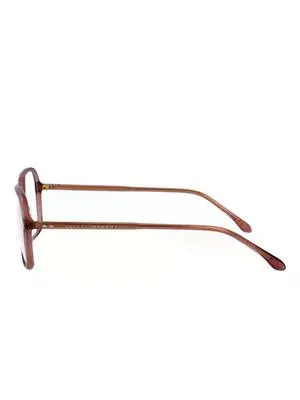 Isabel Marant Amaranth Geometric Square Frame Eyeglasses - Purple