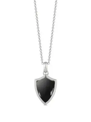 Mateo Onyx Shield Pendant Necklace