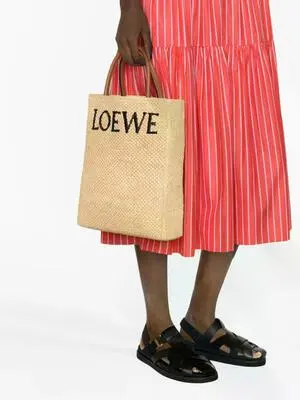 Loewe Raffia Tote Bag