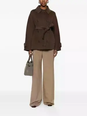 Max Mara Louise Pea Coat - Brown