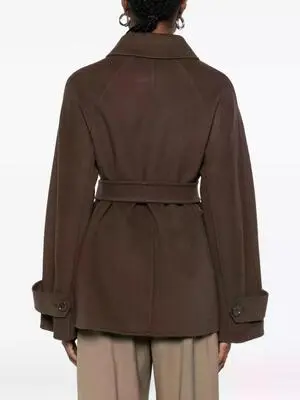 Max Mara Louise Pea Coat - Brown