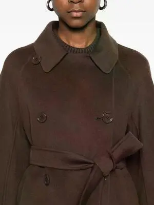 Max Mara Louise Pea Coat - Brown