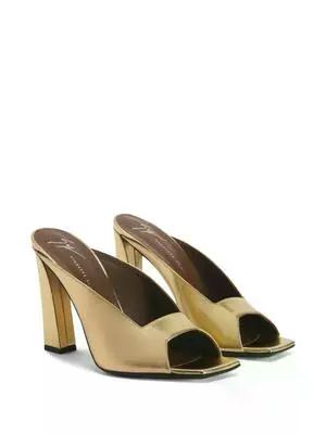 GIUSEPPE ZANOTTI Mya Leather Mules