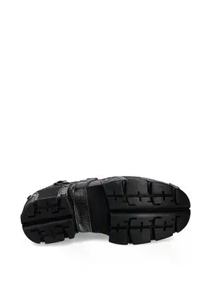 NEW ROCK 120mm Buckle Platform Boots