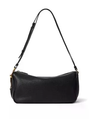 Gucci Grained-leather Shoulder Bag With Horsebit Detail