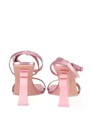 Palm Angels Square-toe Heeled Sandals