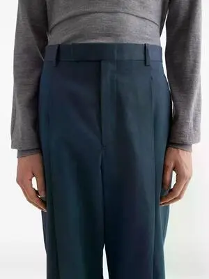 JIL SANDER Wide-leg Pressed Crease Trousers