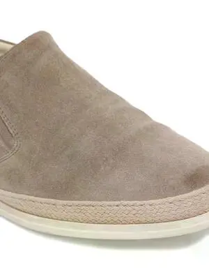 TOD'S Slip-on Suede Loafers - Neutrals