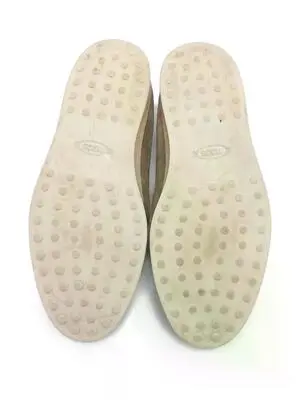 TOD'S Slip-on Suede Loafers - Neutrals
