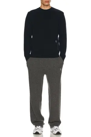 SPORTY & RICH Cashmere Sweater - Dark Navy