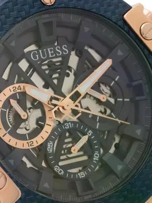 Guess Carbon 46mm Chronograph Watch
