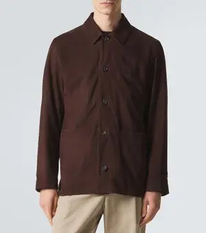 SAMAN AMEL Suede Jacket