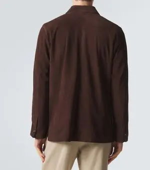 SAMAN AMEL Suede Jacket
