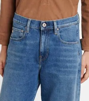 Ag Hattie High-rise Barrel-leg Jeans