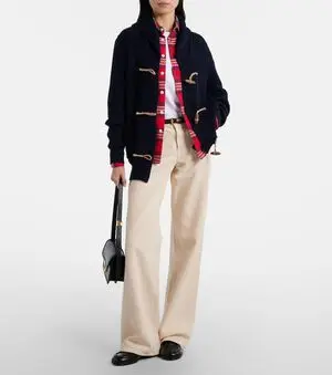 Ralph Lauren Cotton And Silk Cardigan
