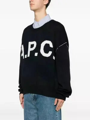 A.p.c. Logo-lettering Sweater